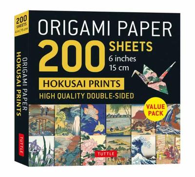 Origami Paper 200 sheets Hokusai Prints 15 cm - Pennys Bookstore