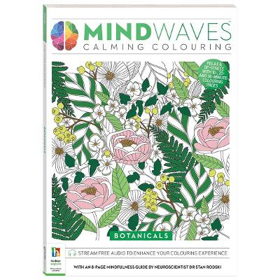 Mindwaves Calming Colouring Botanical - Pennys Bookstore