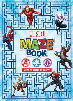 Marvel Maze Book - Pennys Bookstore