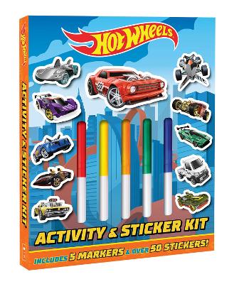 Hot Wheels Activity and Sticker Kit - Pennys Bookstore