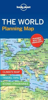 Lonely Planet The World Planning Map - Pennys Bookstore