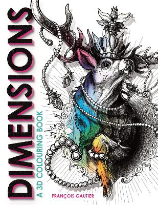 Dimensions 3D Colouring Book - Pennys Bookstore