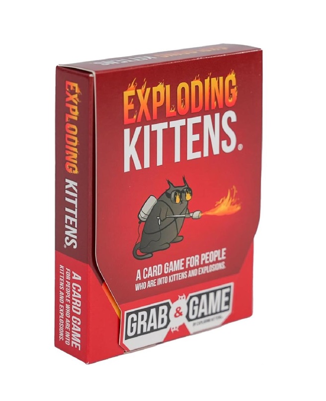 Grab & Game Exploding Kittens - Pennys Bookstore