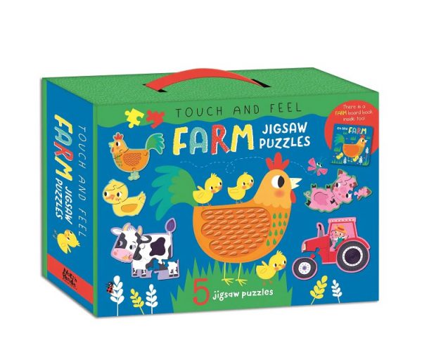 Touch and Feel Farm Puzzle Boxset - Pennys Bookstore