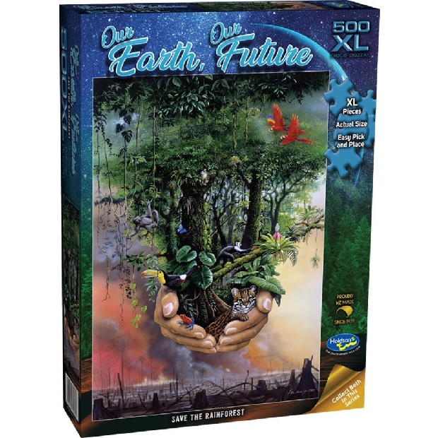 OEOF Save The Rainforest 500xlpc Puzzle - Pennys Bookstore