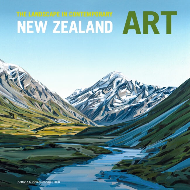 Landscape in Contemporary New Zealand Art 2026 Calendar - Pennys Bookstore